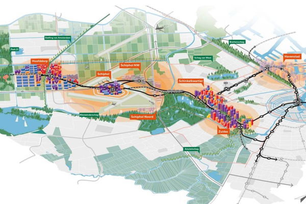 Momentum voor het verlengen van de Noord/Zuidlijn - Vervoerregio Amsterdam